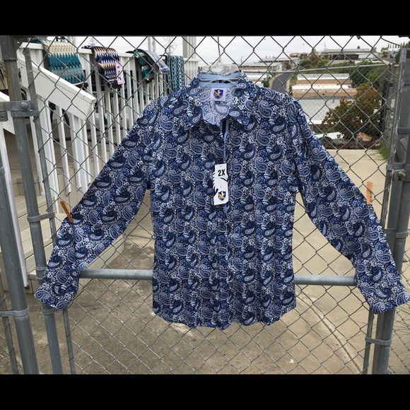 Royal Highness Equestrian | Tops | Cotton Western Shirt Size 2x | Poshmark